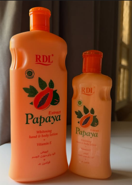 RDL Papaya Hand & Body Lightening Lotion – مباهج كله مباهج