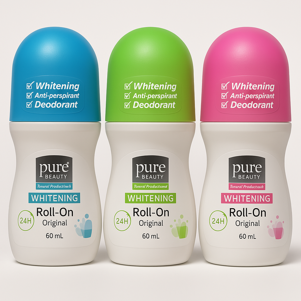 Pure Beauty Whitening Antiperspirant Roll-On – مباهج كله مباهج
