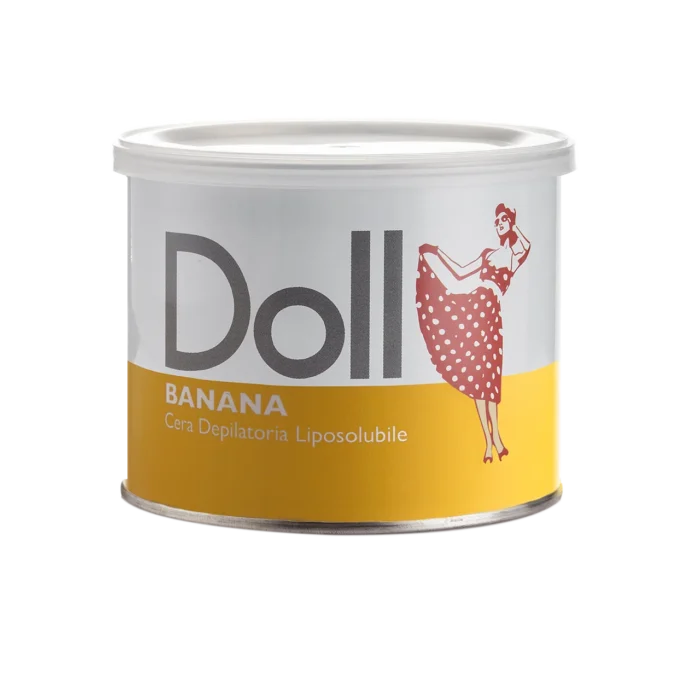 Doll Banana Depilatory Liposoluble (Strip) Wax 400ml – مباهج كله مباهج