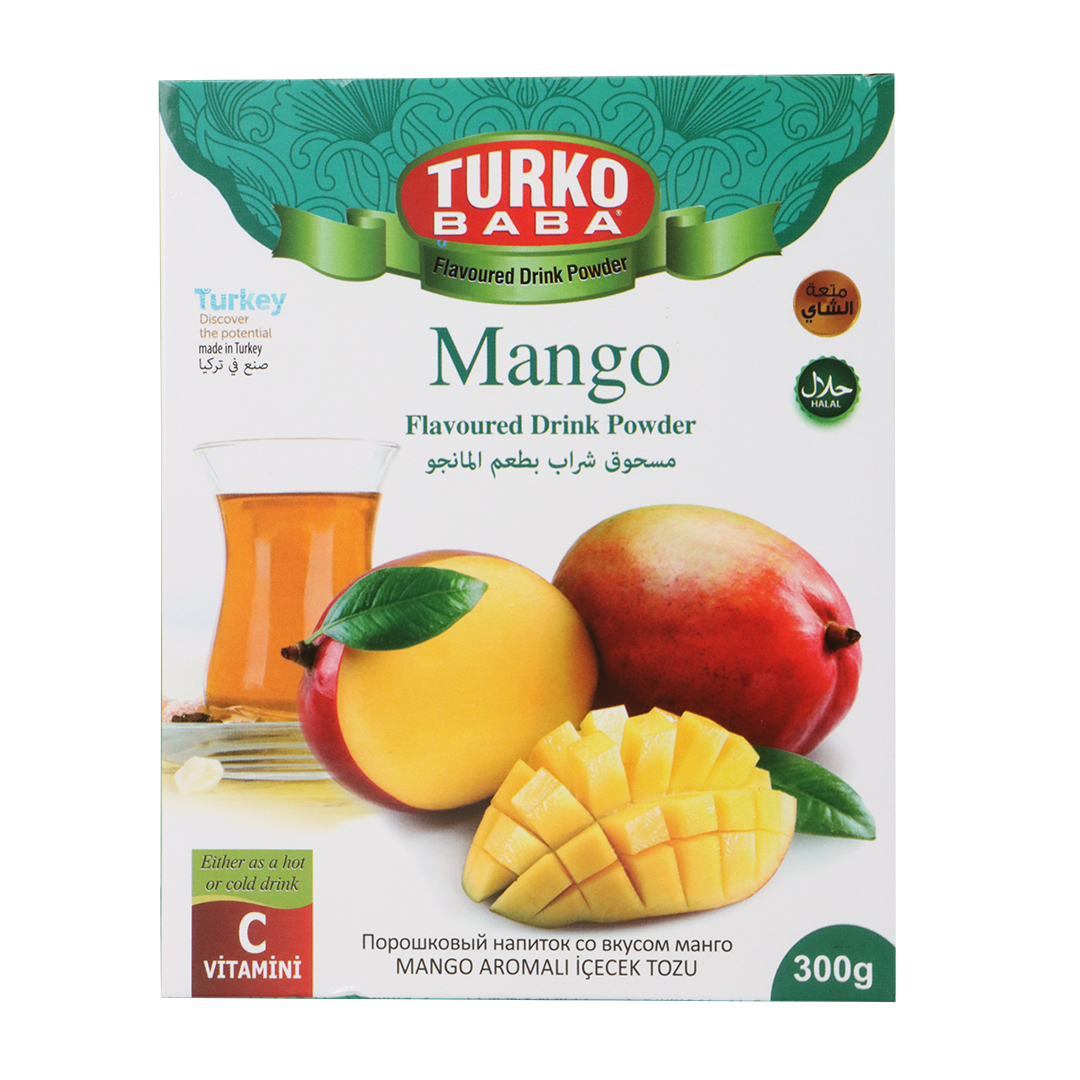 Turko Baba Mango Flavour Powder Drink 300g – مباهج كله مباهج